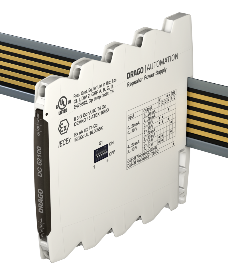 Repeater Power Supply DC 52100 - DRAGO Automation GmbH